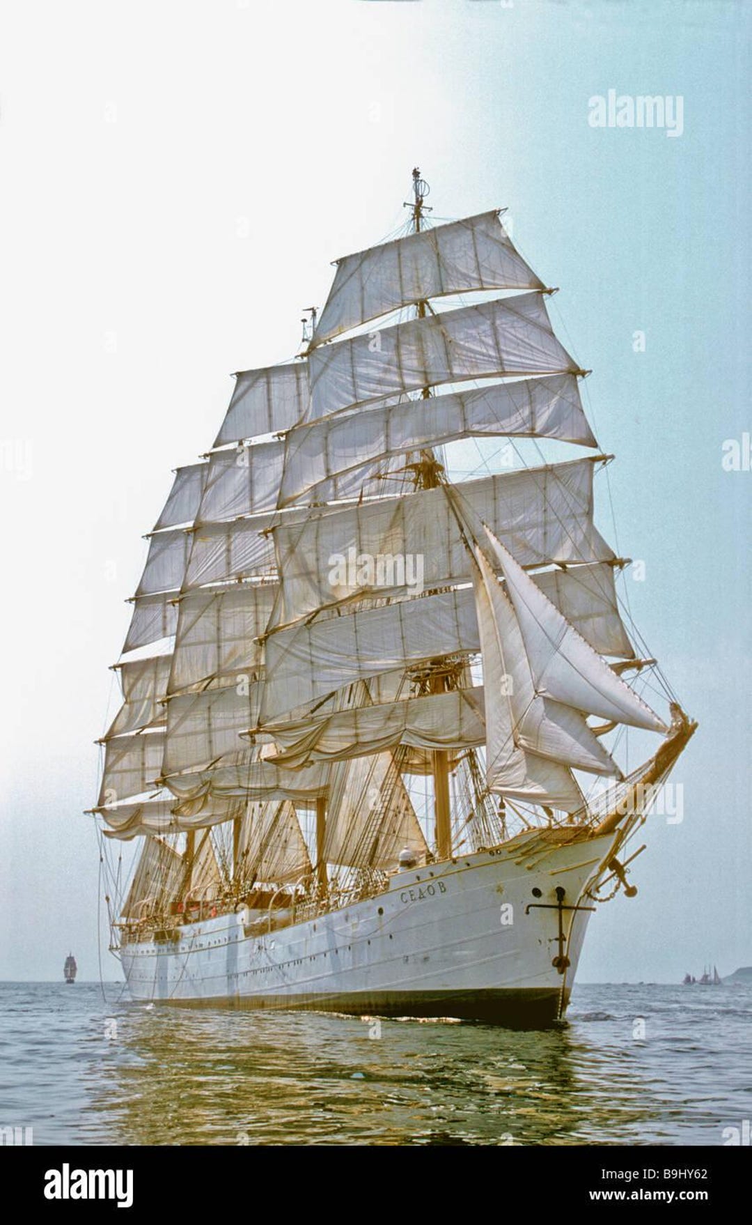 Barque Sedov 1921 -ship Plan -wooden Ship Model Assembly Plans: Build ...