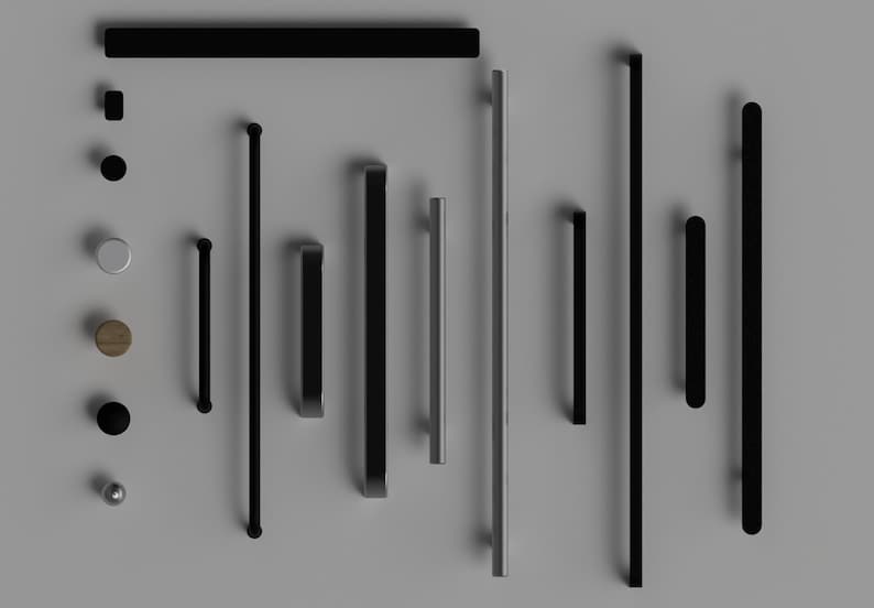 IKEA Door Handles. Kitchen Door Handle Cad Models - Etsy