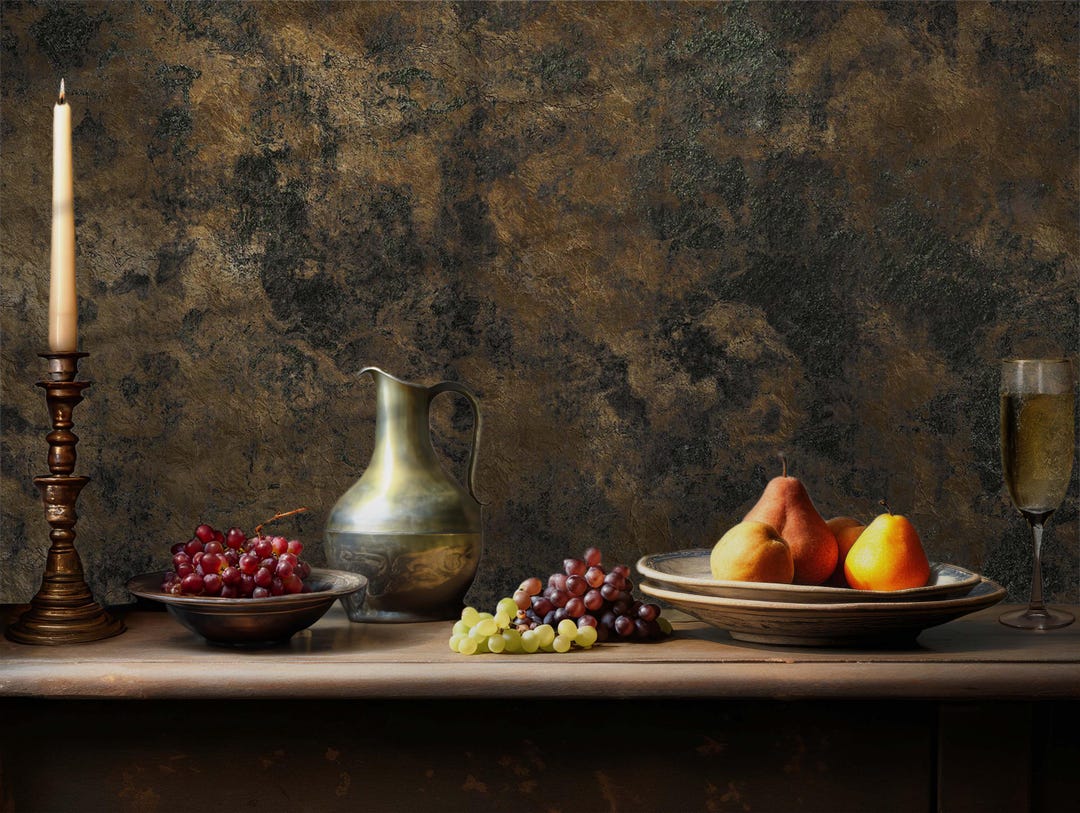 Rustic Concrete Look Wallpaper - Peel and Stick Grunge Wall Mural - Etsy