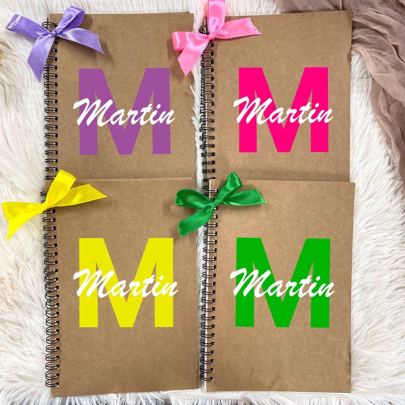 Girls Spiral Notebooks - Etsy