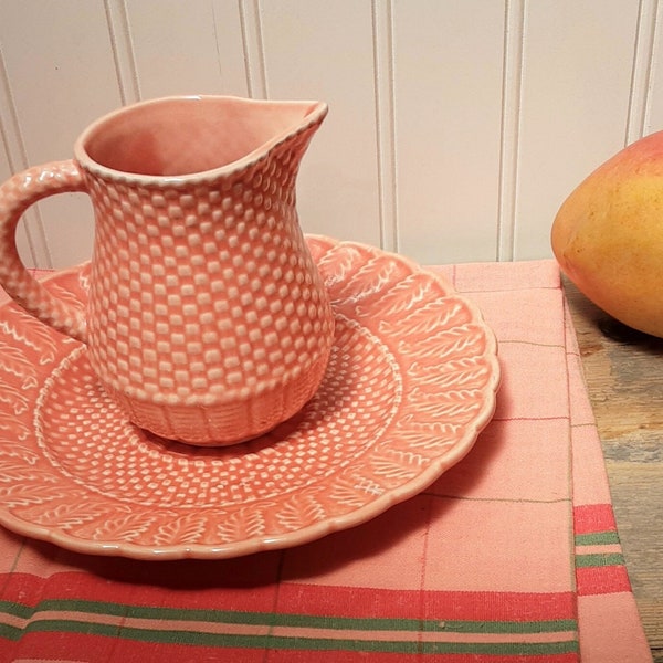Wicker Pitcher - Etsy