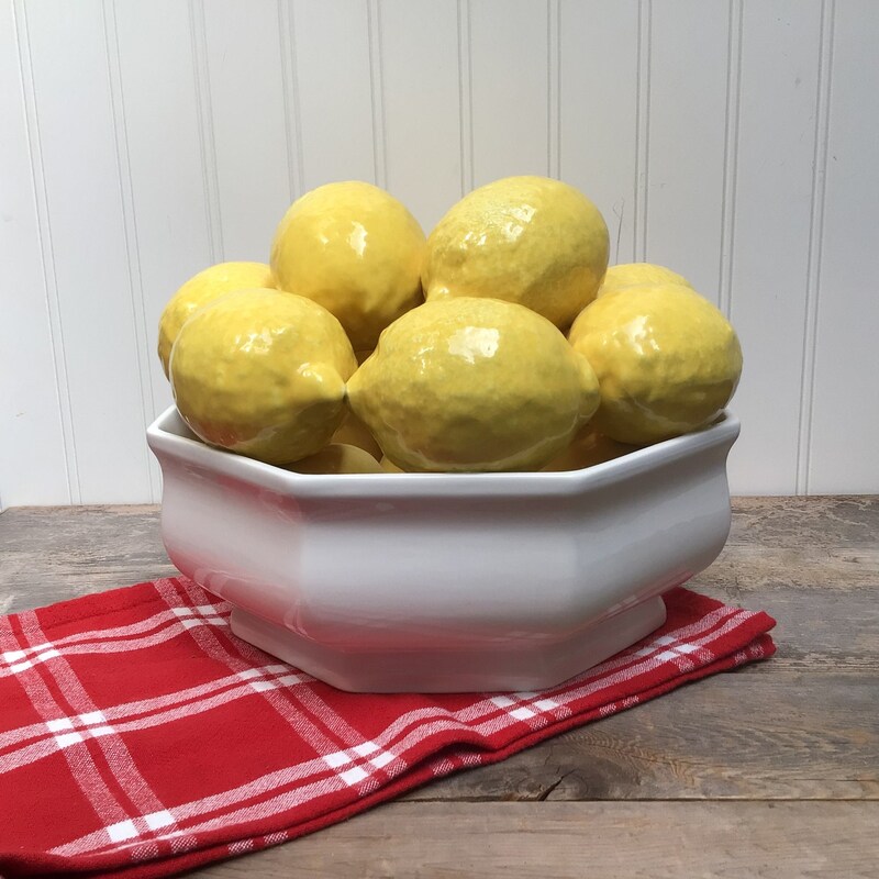 Pottery Lemons - Etsy