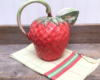 Strawberry Pitcher - Etsy