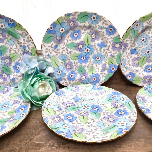 Chintz Plates - Etsy