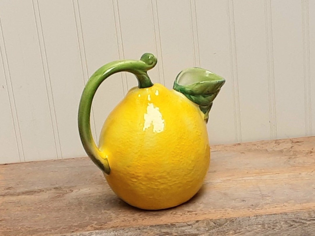 Bassano Italian Lemon Pitcher - Etsy