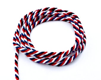 Red White Blue Rope - Etsy