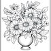Mother's Day Bundle Coloring Page, Mother's Day Coloring Pages, Flower ...