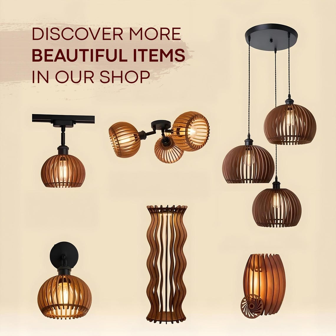 Wooden Wall Sconce, Modern Wall Lamp, Natural Wood Wall Light, G9 LED ...