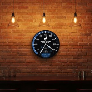 Ford Bronco Clock, Ford Wall Clock, Speedometer Wall Clock, Car ...