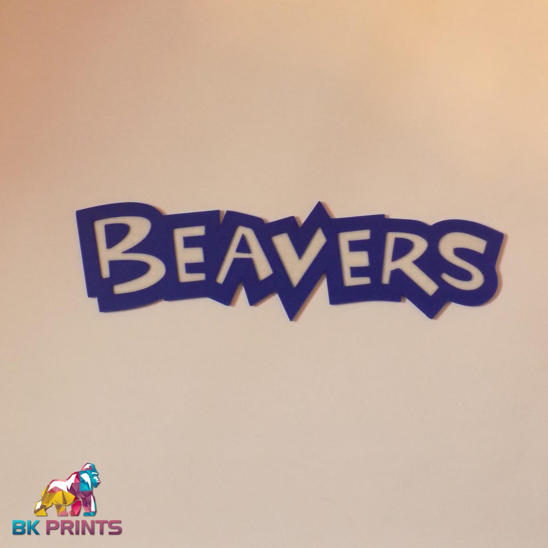 Beavers Logo - Beaver Scouts Sign - 3d-printed Logo - Premium Quality ...