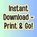 You Sparkle on Stage Gift Tags – Printable Dance Recital Tags for ...