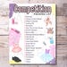 Dance Competition Packing List Printable, Checklist for Dancers ...