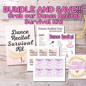 You Sparkle on Stage Gift Tags – Printable Dance Recital Tags for ...