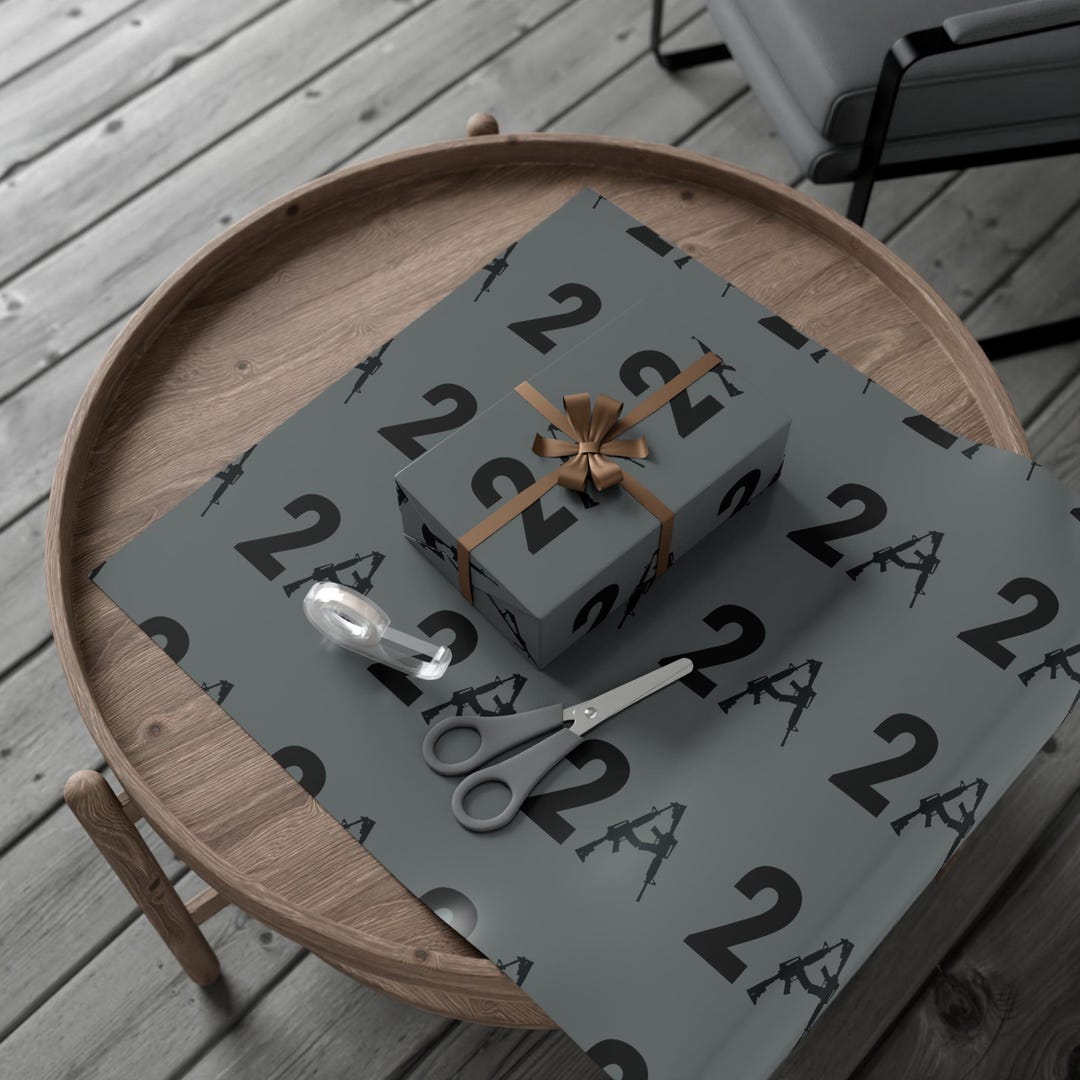 2nd Amendment Gun Rights Wrapping Paper Gift Wrap Papers - Etsy