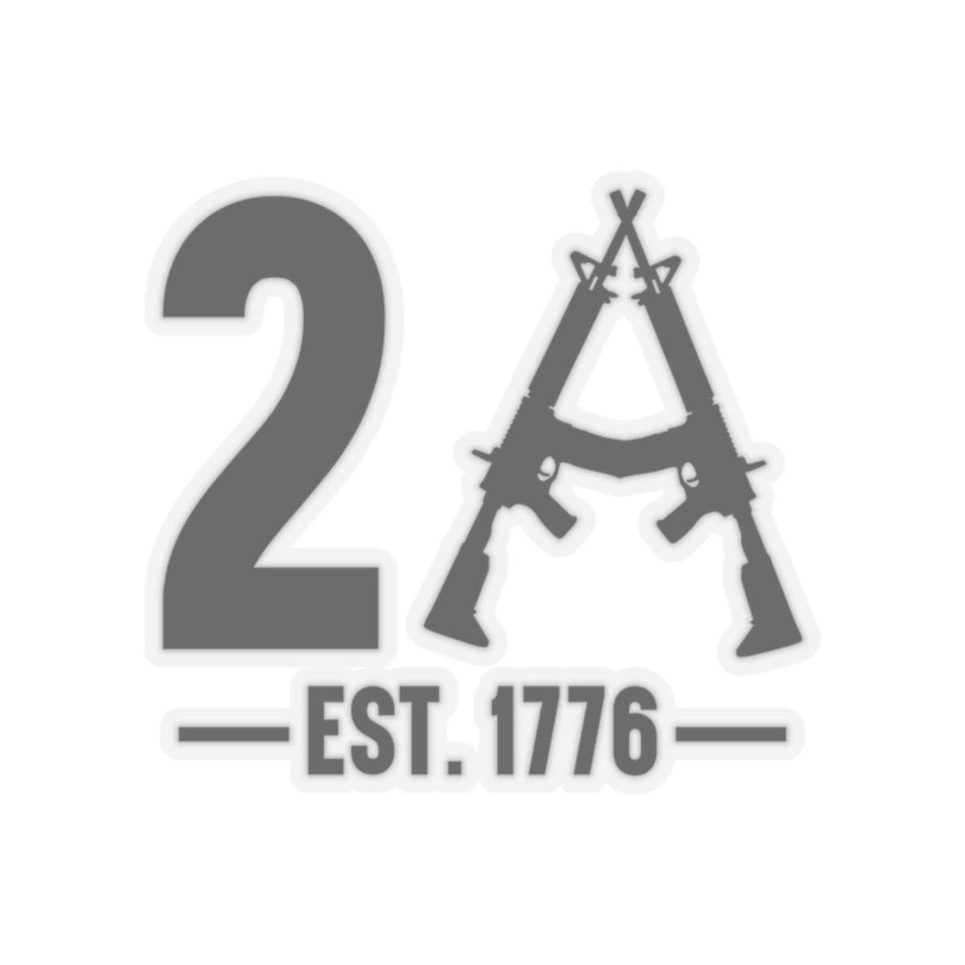 Patriotic Sticker, USA Flag, Gun Rights Decal, American Freedom Label ...