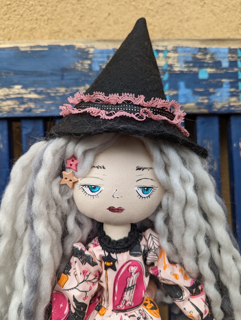 Hilda the Witch A Handmade Doll - Etsy
