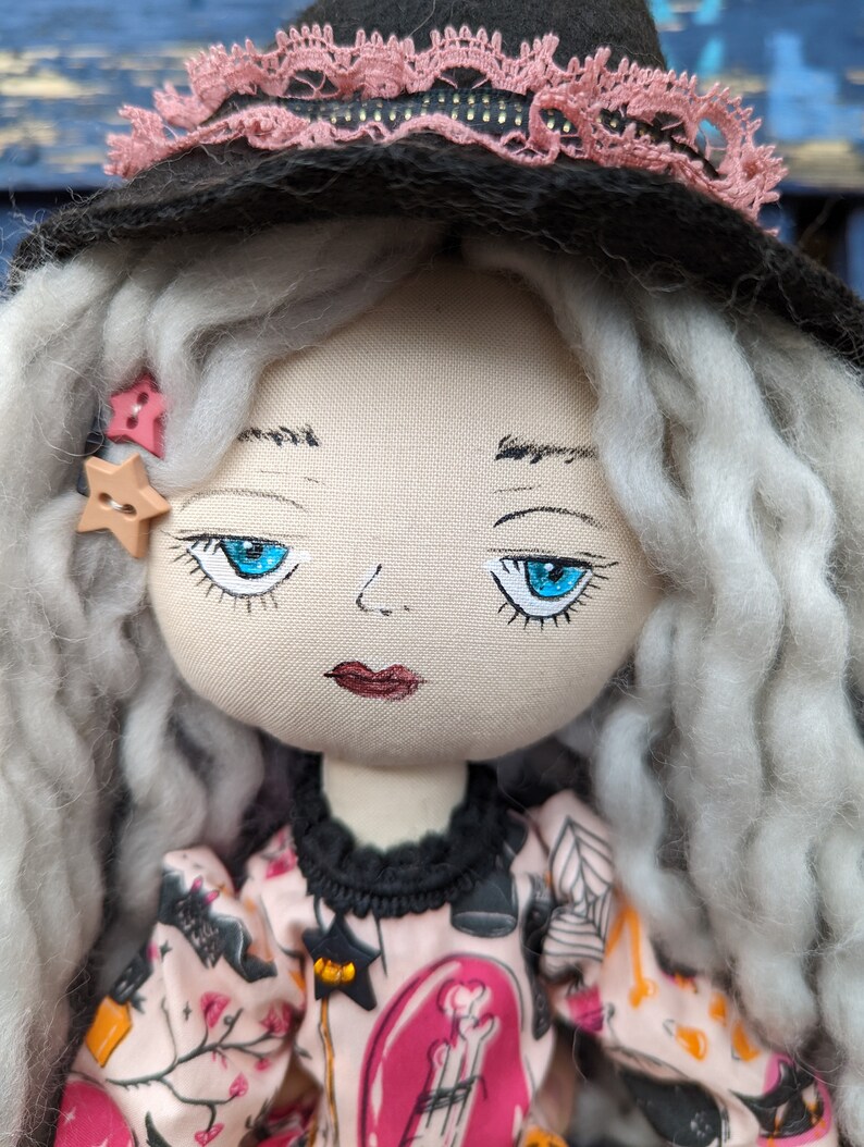 Hilda the Witch A Handmade Doll - Etsy