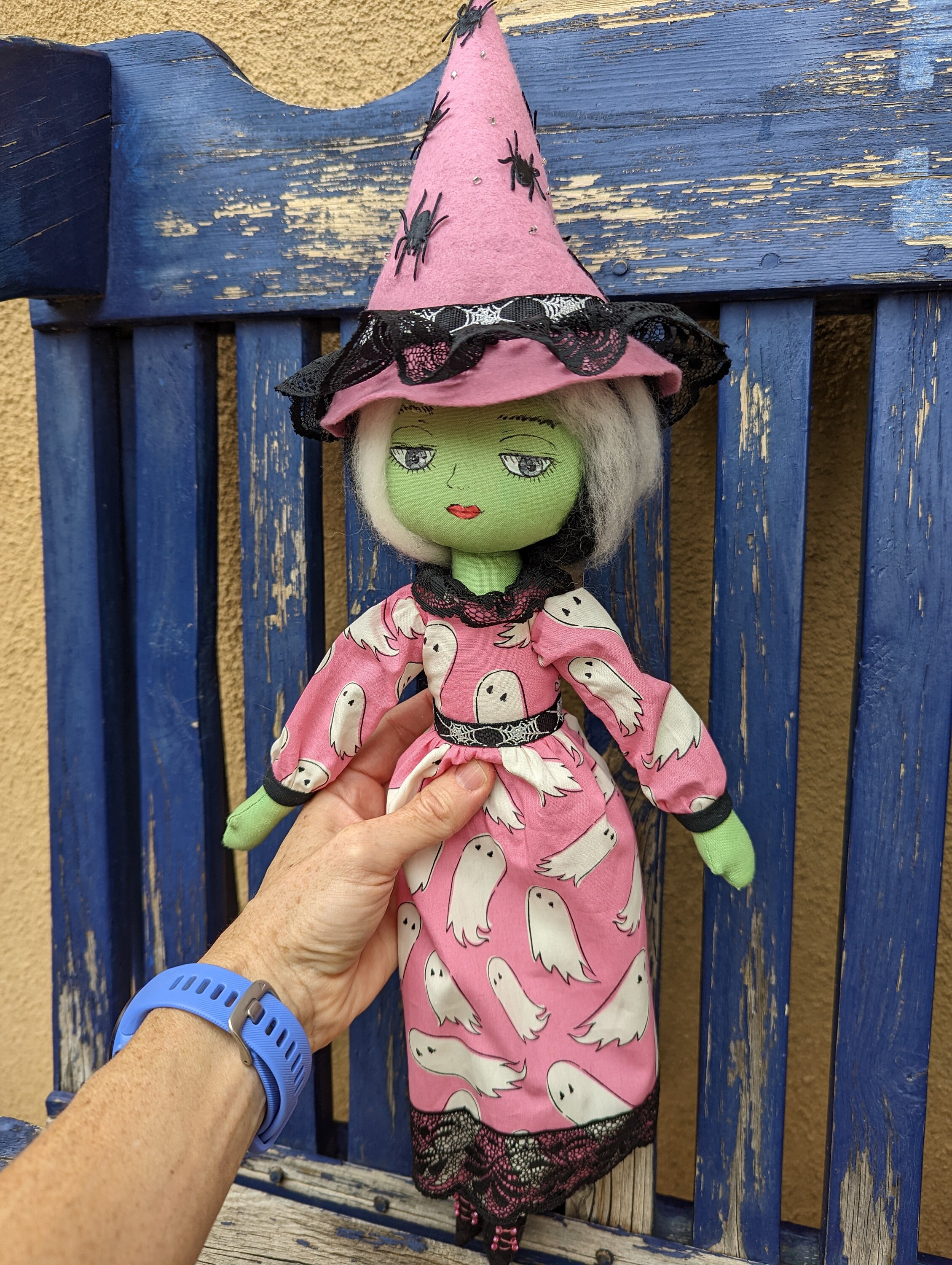 Betty the Booo-rific A Handmade Doll - Etsy