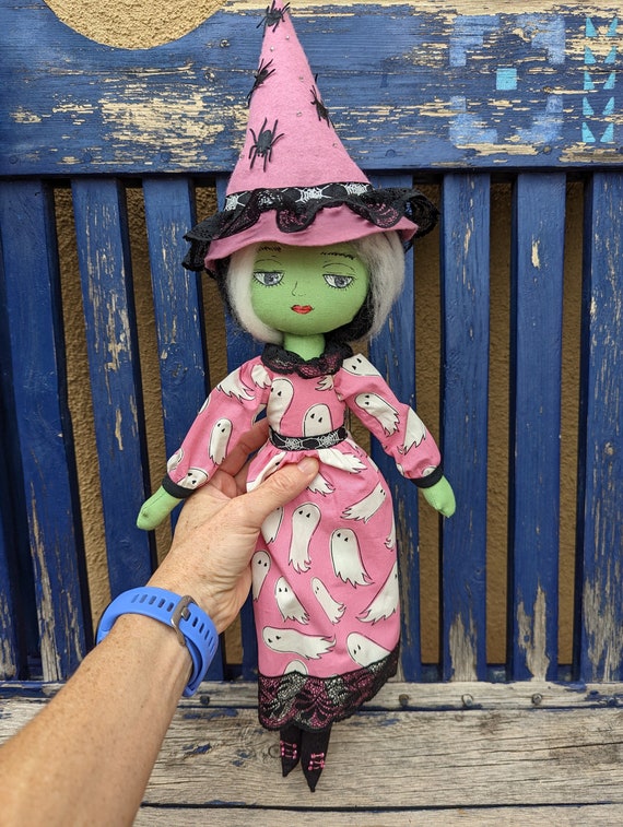 Betty the Booo-rific A Handmade Doll - Etsy