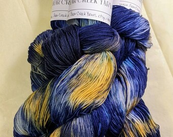 Hand Painted Yarn - Etsy