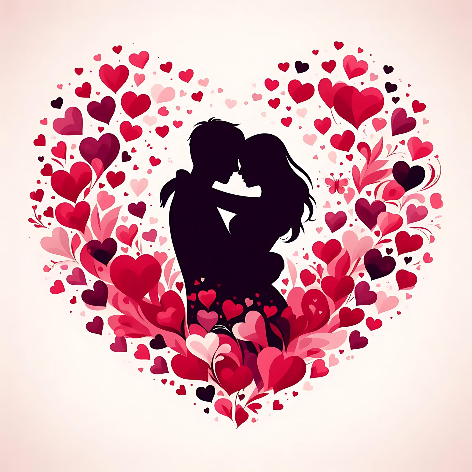 10 Valentine's Day Couple Clipart | Cute Romantic Art | High Quality ...
