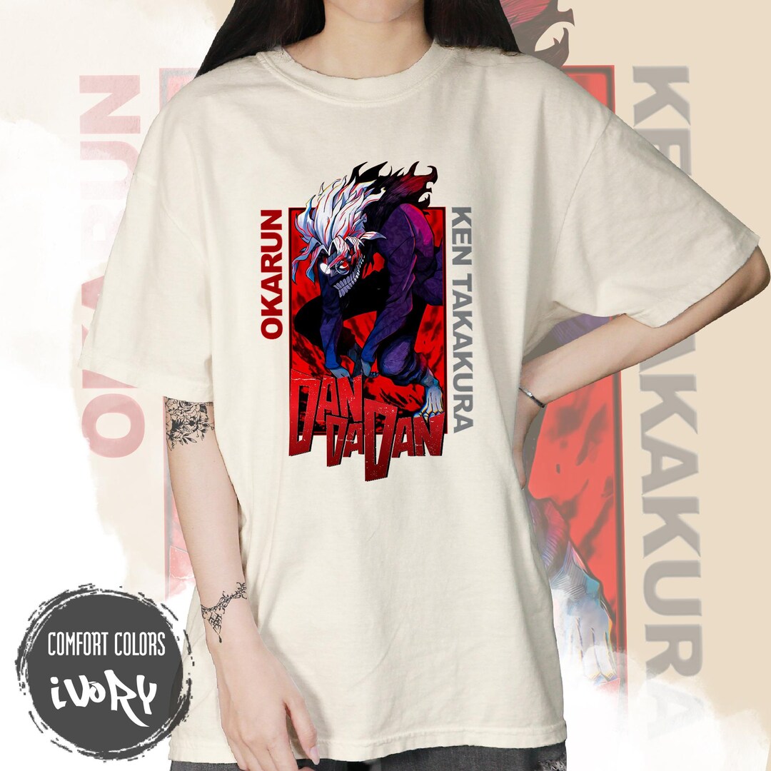 Dandadan Okarun Turbo Granny Anime T-shirt – Demon Streetwear Tee ...