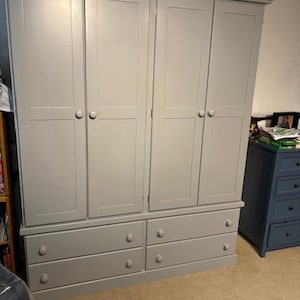 4 Door 4 Drawer Wardrobe - Etsy UK