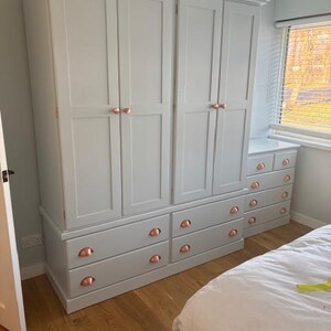4 Door 4 Drawer Wardrobe - Etsy UK