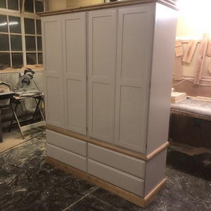 4 Door 4 Drawer Wardrobe - Etsy UK