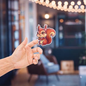 Adorable Squirrel PNG - 'acorn Lover' Transparent Digital File for ...