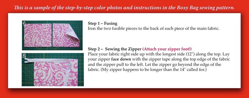 PDF Boxy Bag Purse SEWING PATTERN | Etsy