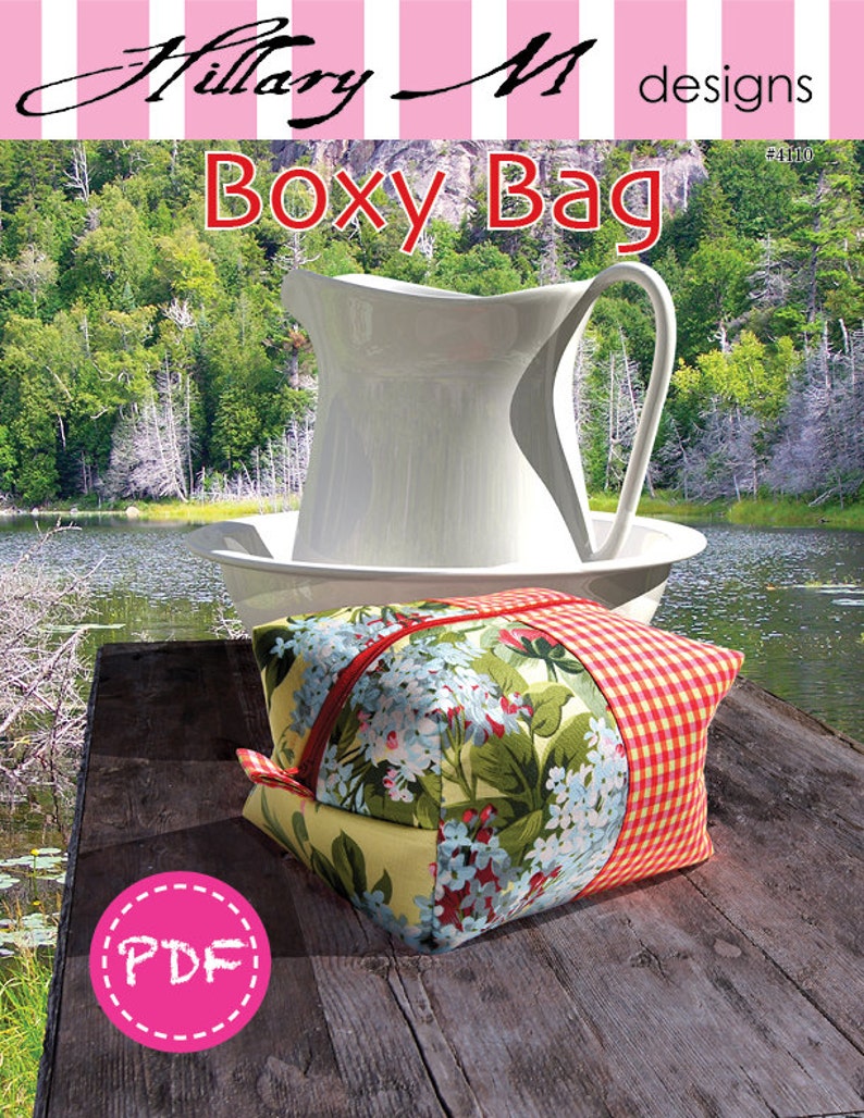 PDF Boxy Bag Purse SEWING PATTERN | Etsy