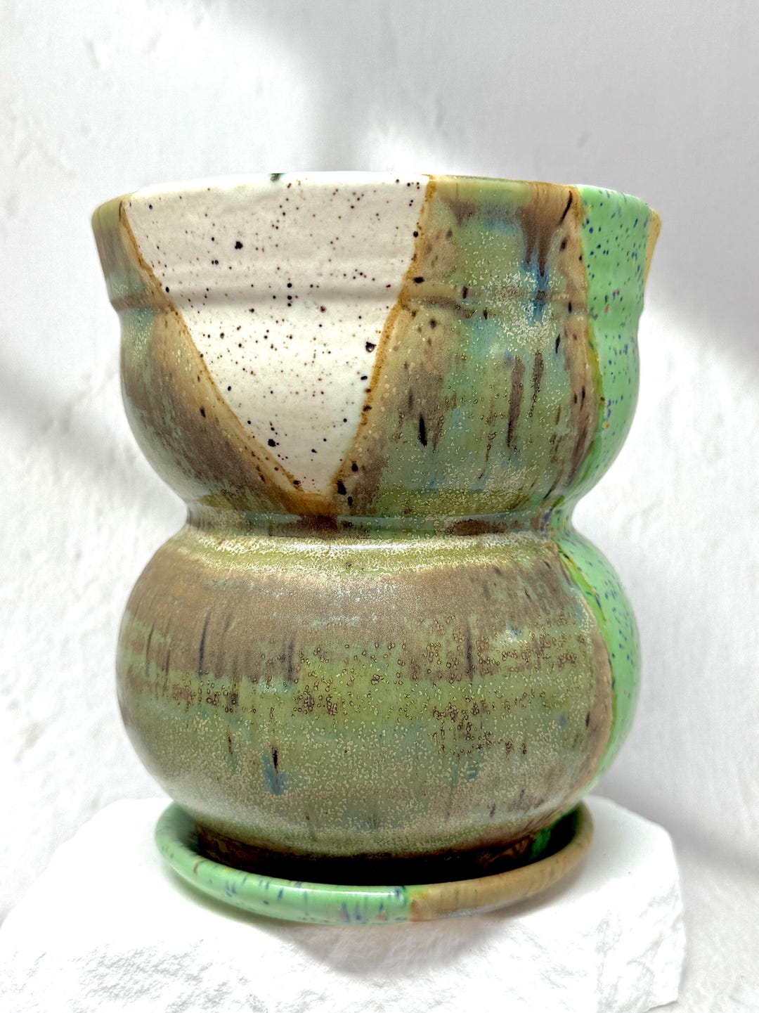 Handmade Ceramic Plant Pot - Ophelia Planter for Small to Medium ...