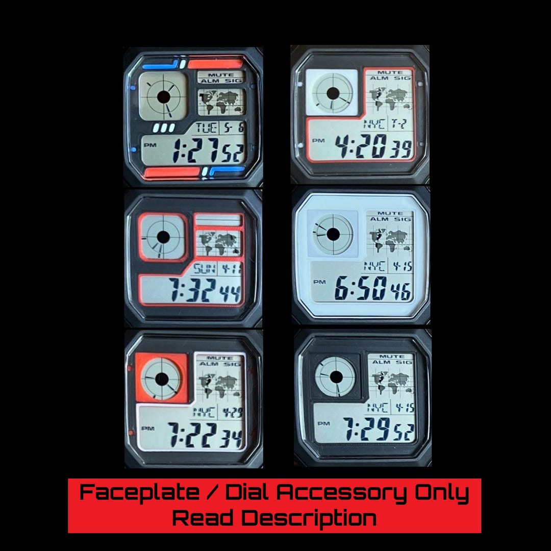 Custom Multi Color Faceplate Dial Aftermarket Accessory for Royale ...