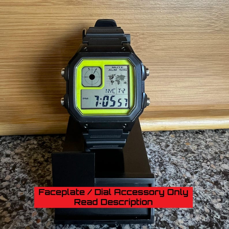 Custom Color Faceplate for Casio Royale AE1200 Watch Mods - Etsy