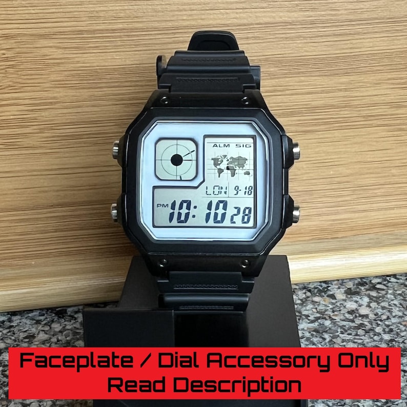 Custom Color Faceplate for Casio Royale AE1200 Watch Mods - Etsy