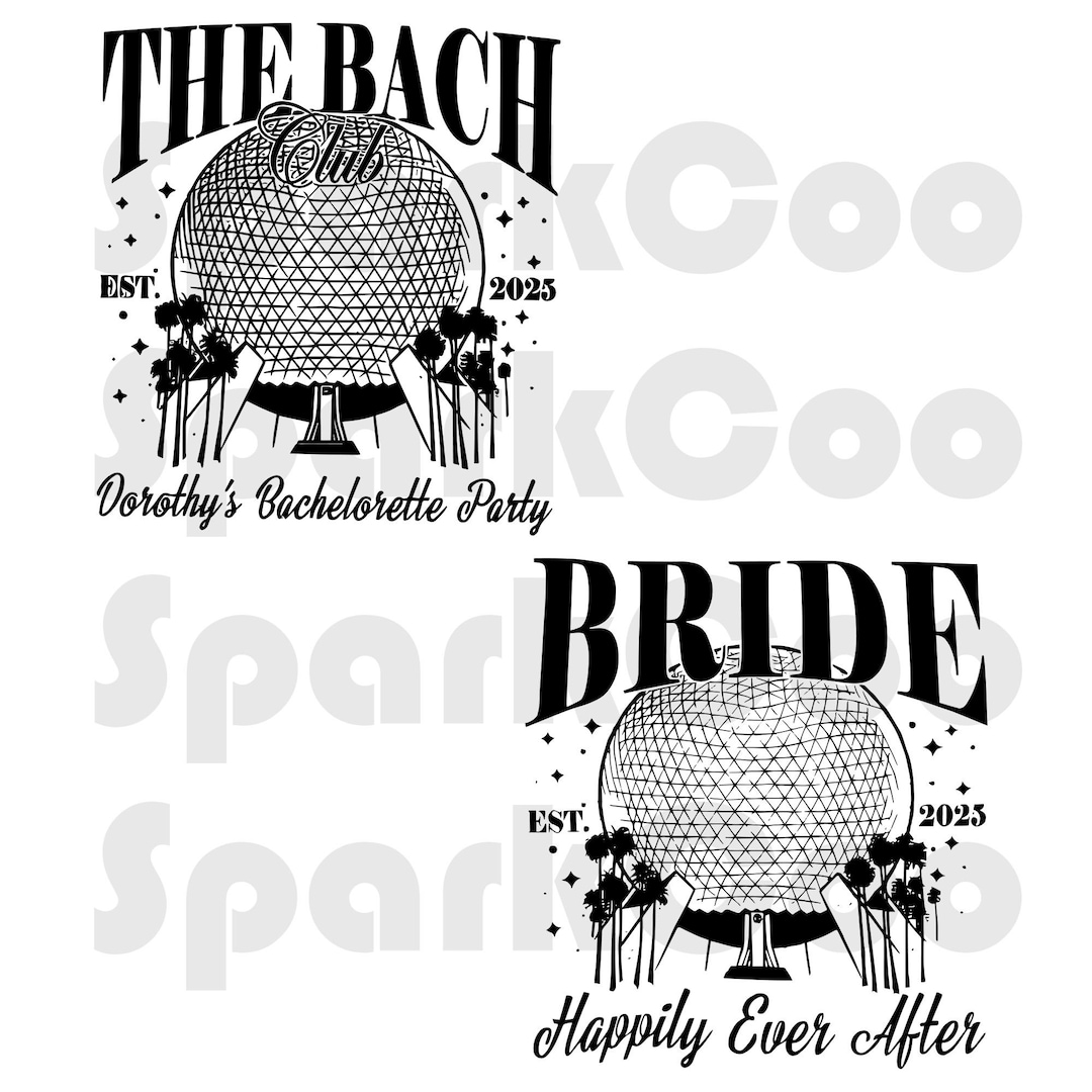 Personalized the Bride Club, Happily Ever After PNG, Bachelorette Png ...