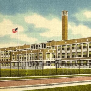 Toledo, Ohio - Woodward High School Building Vintage Postcard Unposted ...