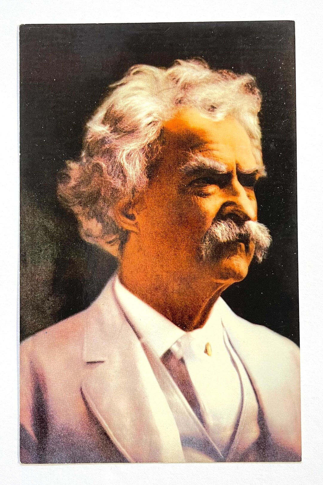 Mark Twain Portrait Samuel Langhorne Clemens Literary Figure Author ...