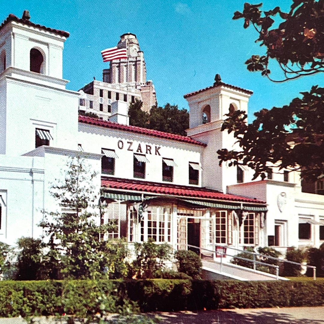 The Ozark Bath House Hot Springs National Park, Arkansas AK Vintage ...