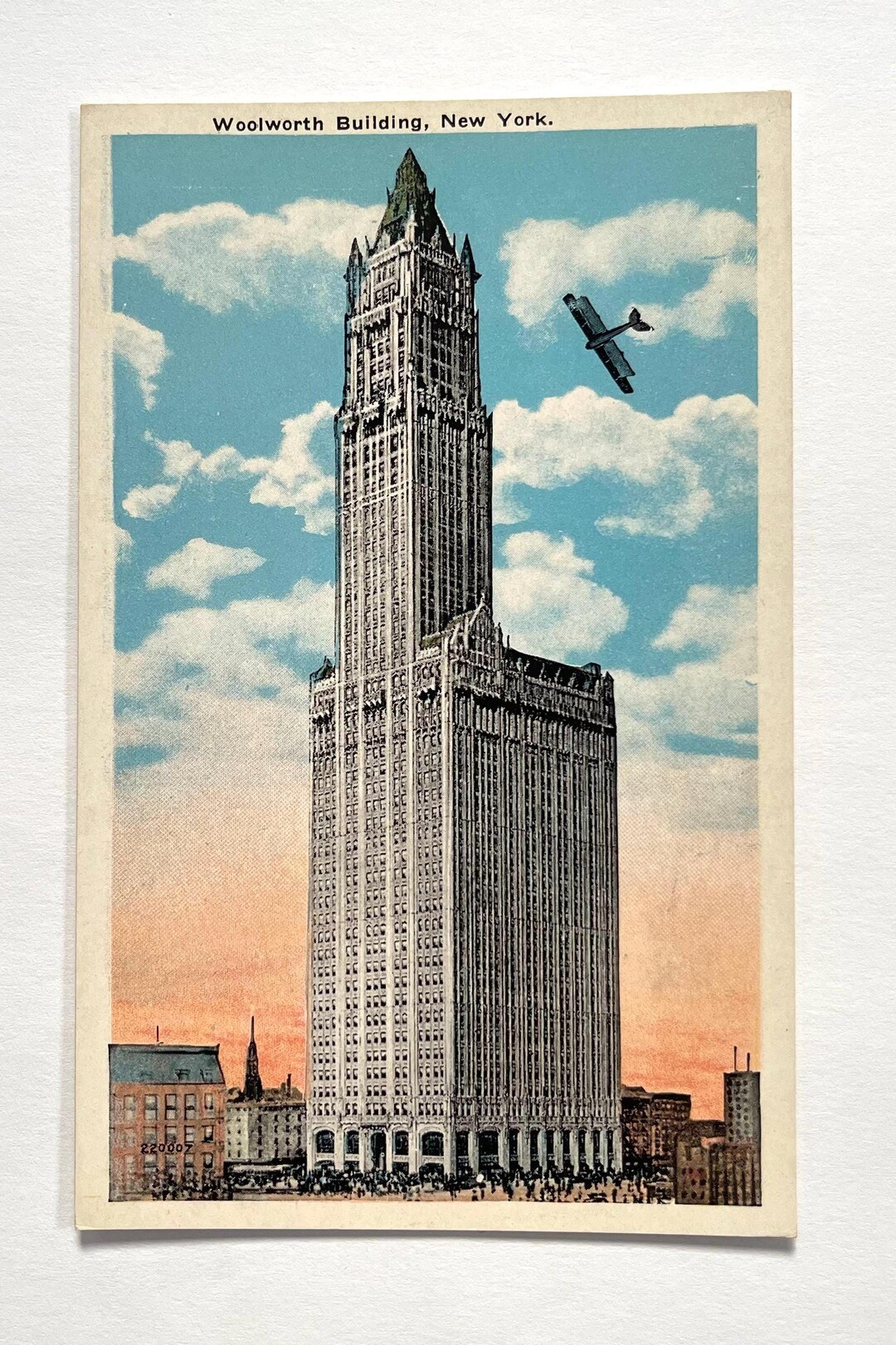 Woolworth Building, New York NY Vintage Postcard - Etsy
