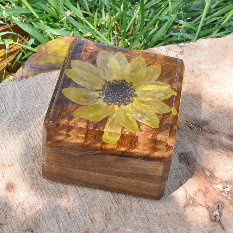 Sunflower Ring - Etsy