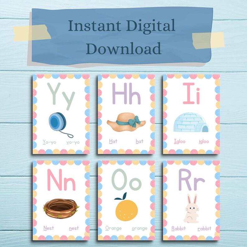Alphabet Flashcards for Kids | Phonics Based Learning | Uppercase and ...