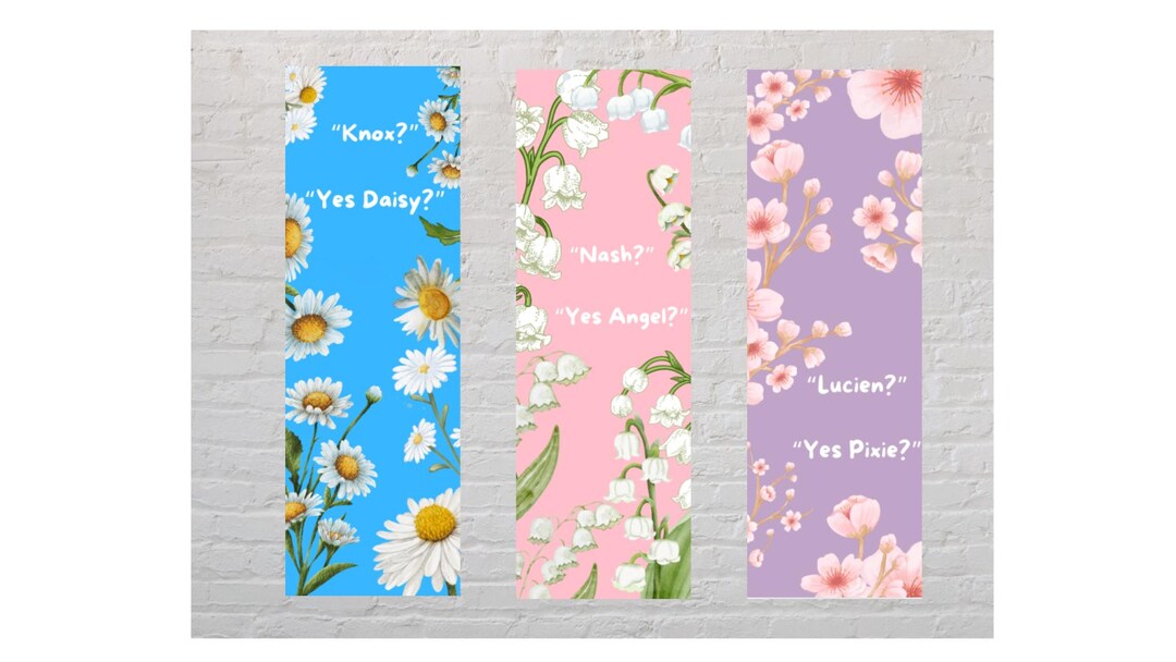 Digital Bookmarks/ Knockmount Series Bookmarks/ Lucy Score Bookmarks ...