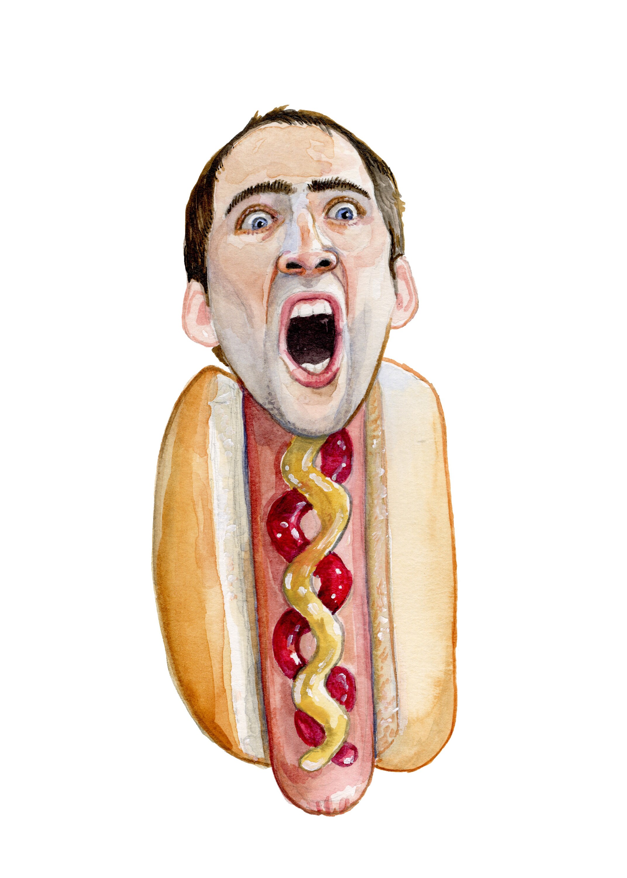 Nicolas Cage Screaming