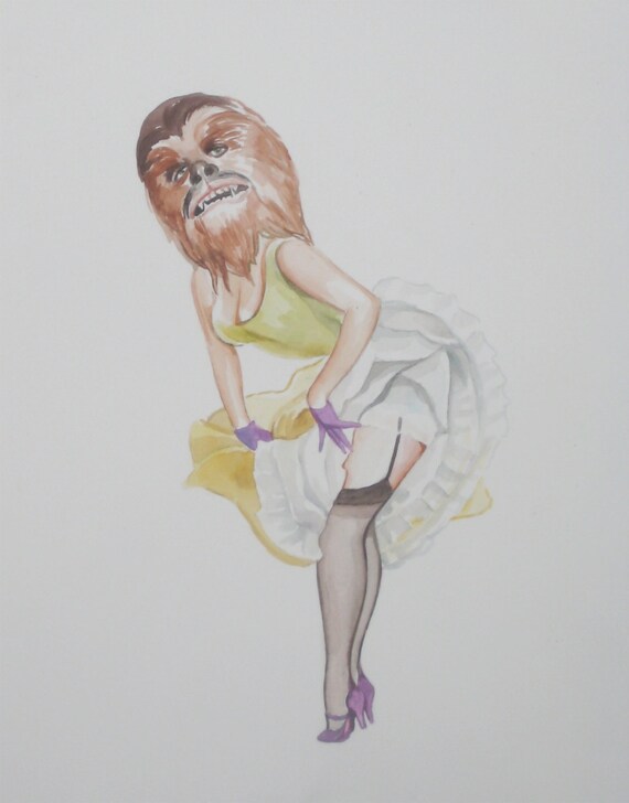 Items Similar To Chewbacca The Sexy Wookie On Etsy