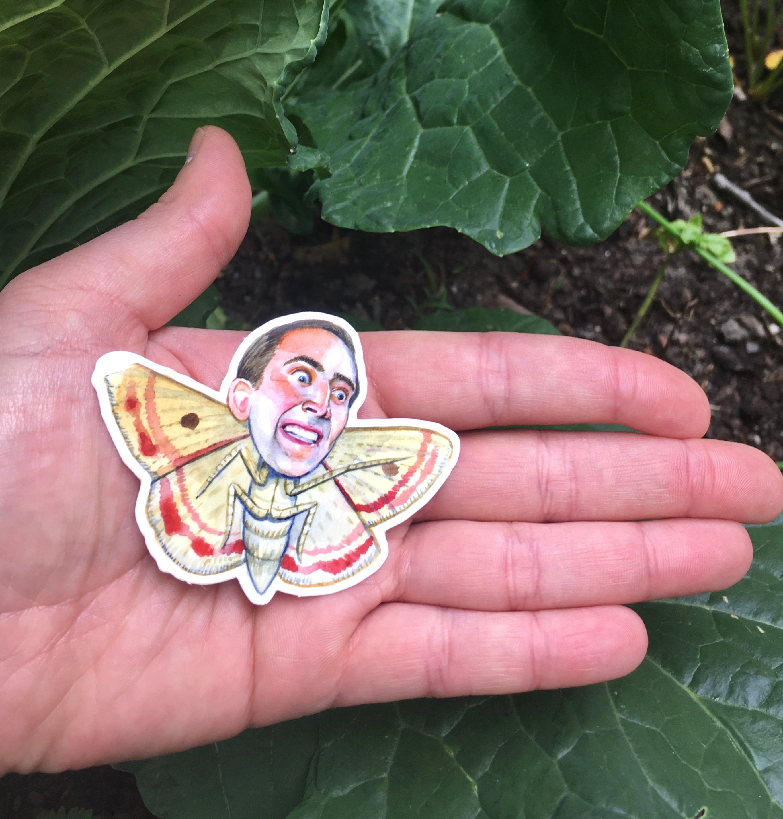 Nicolas Cage Five Sticker Pack Vinyl Stickers | Etsy