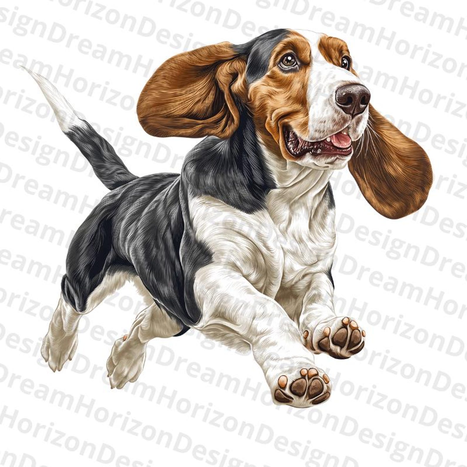 Basset Hound Dog Clipart, 10 High Quality Pngs Transparent Backgrounds ...