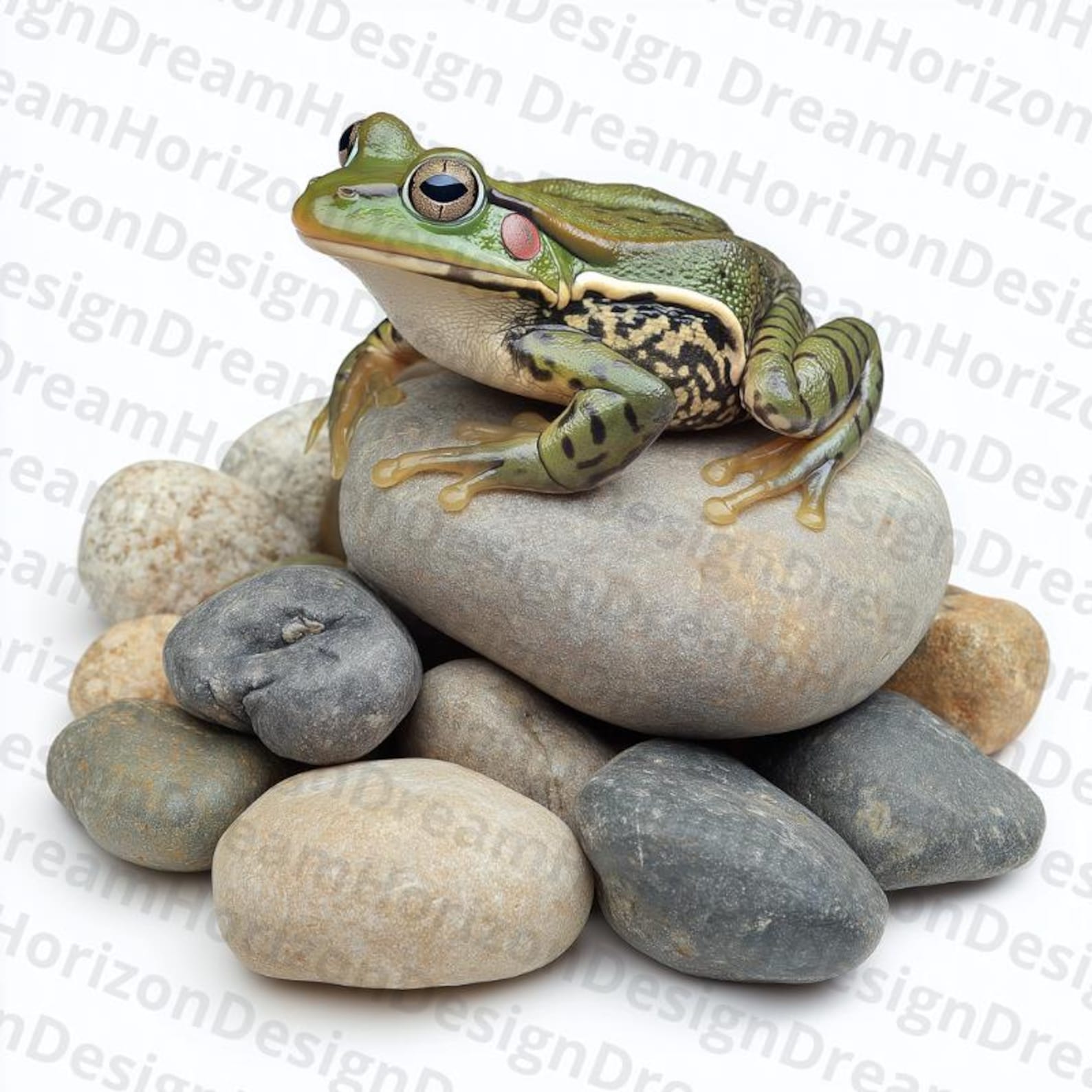 Pond Frog Clipart, 12 High Quality Designs, Wildlife, Nature, Digital ...