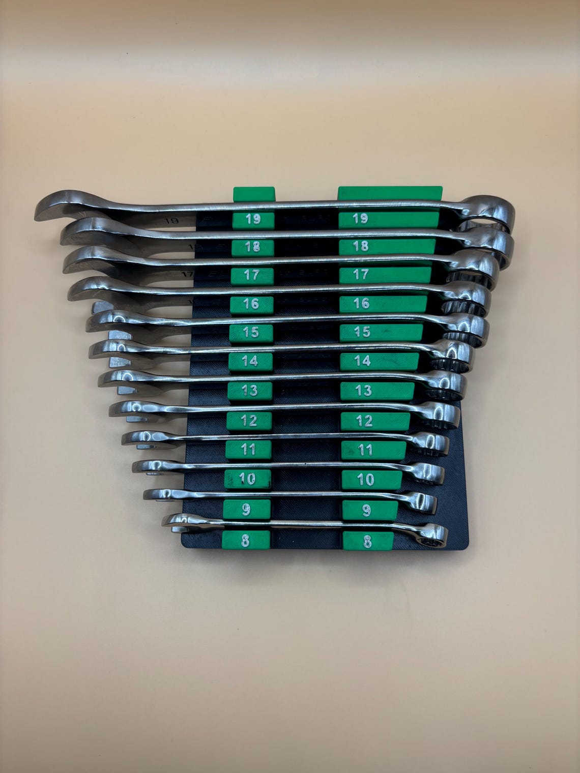 Snap-on/bluepoint 8-19 Open & Ring Spanners 3x5 | Gridfinity | 3D ...